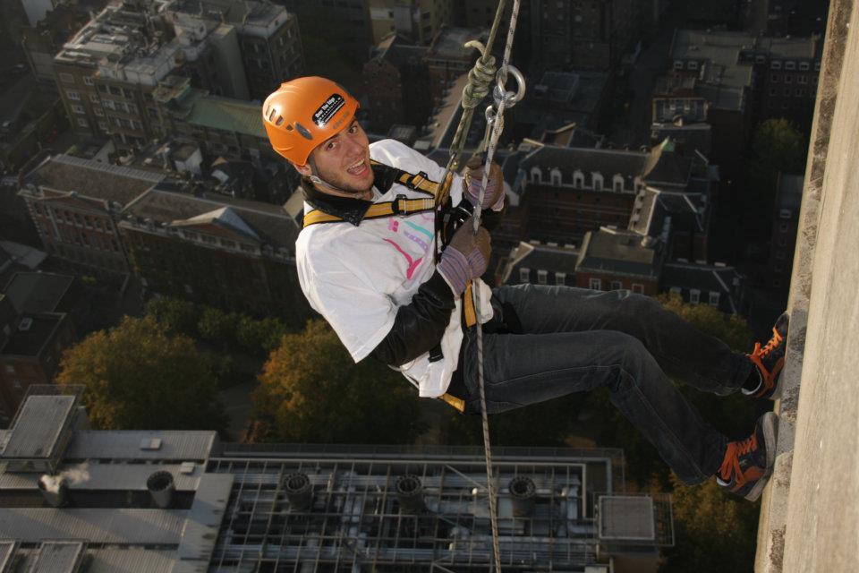 Abseiling in London: Guy's Hospital | Spaghetti Traveller